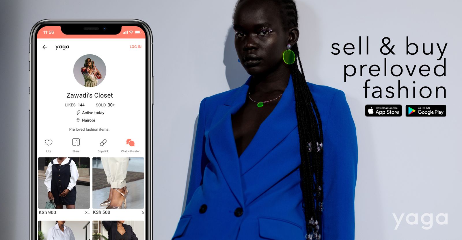 Yaga - marketplace for preloved fashion